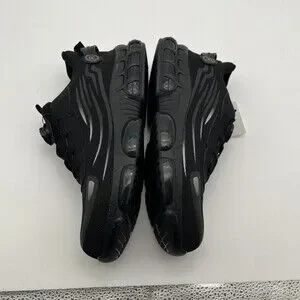 RUILIN | Shoes | Ruilin Black Steel Toe Retractable Lace Slipon ...